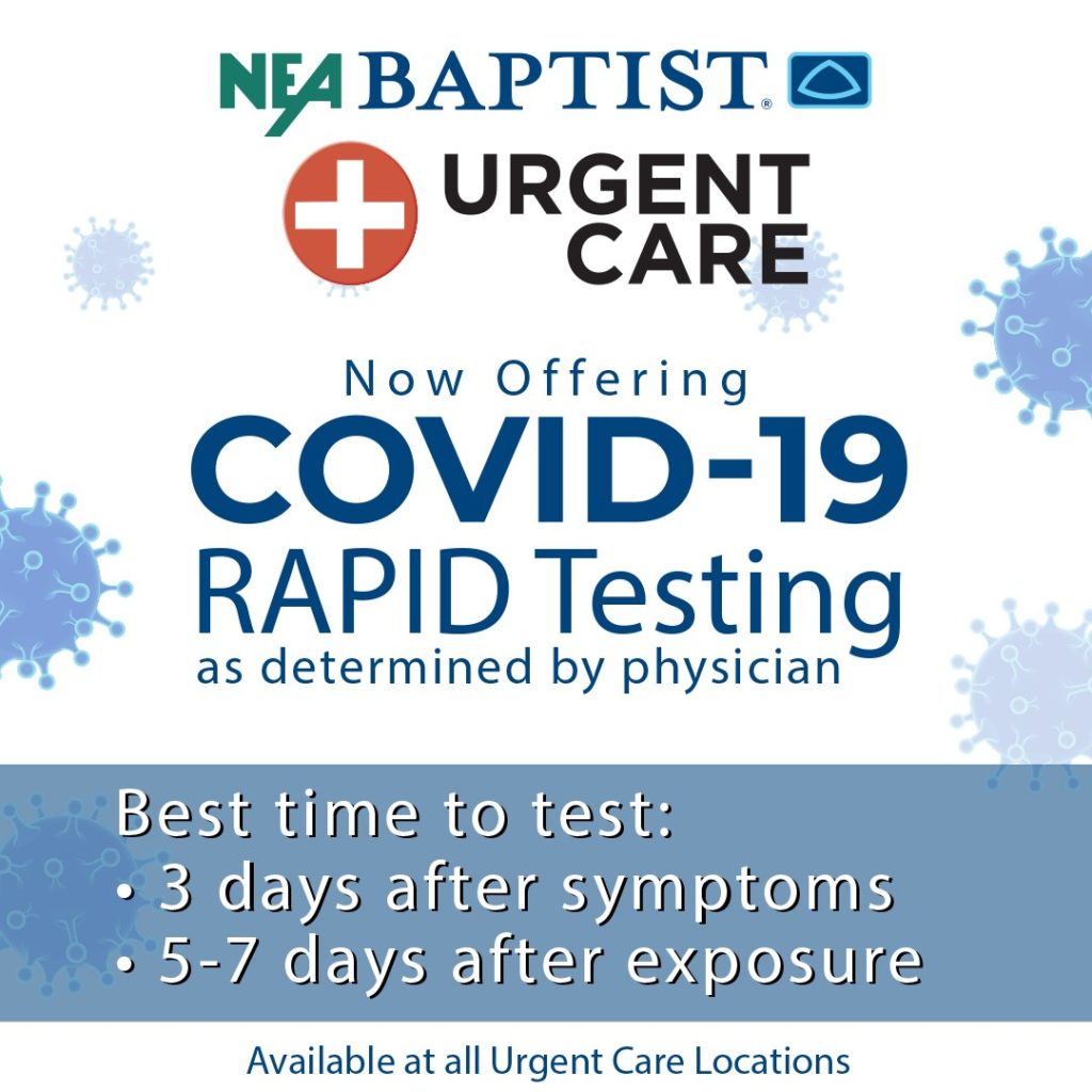 RAPID TEST - NEA Baptist Clinic